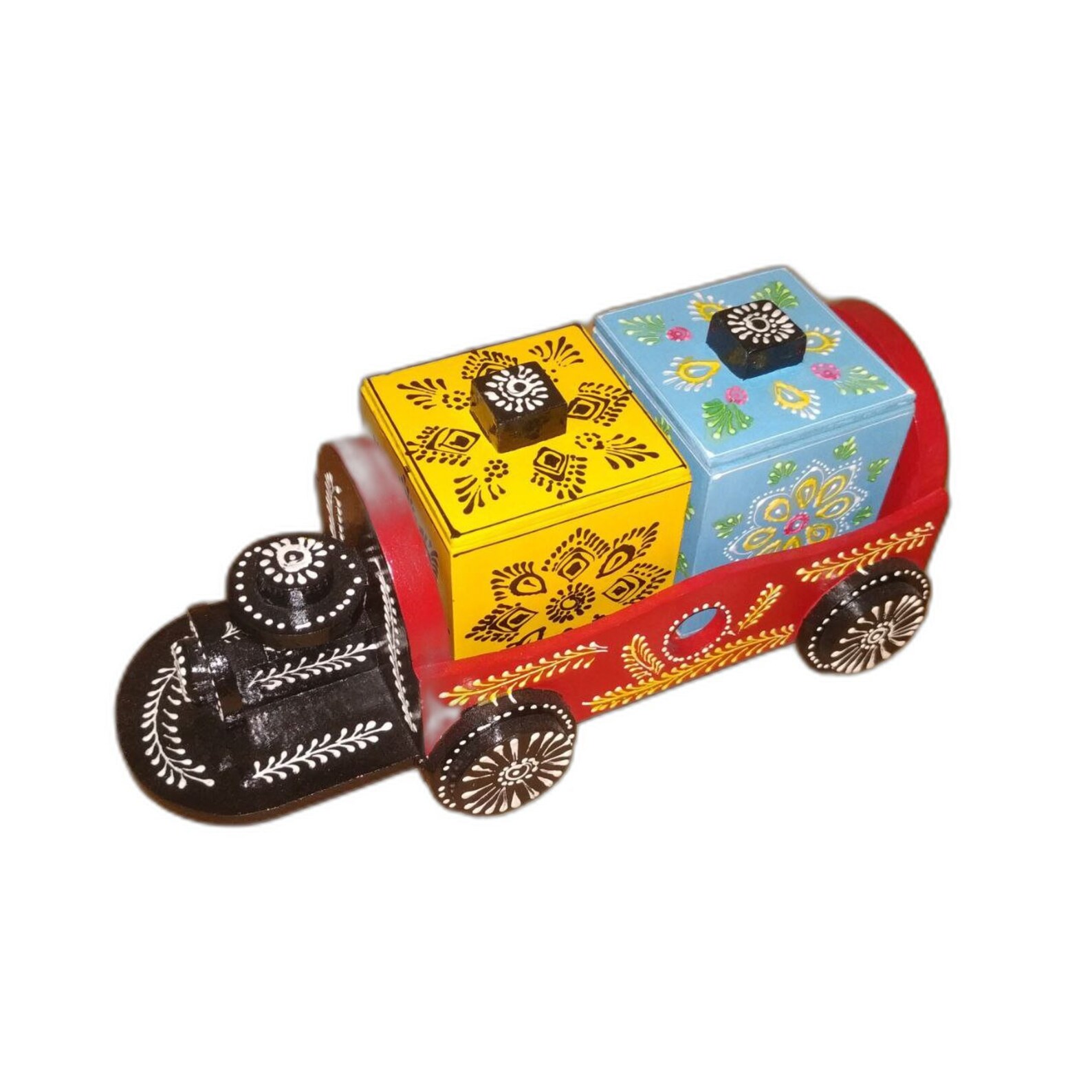 Hand Painted Handmade Train Dry Fruit Box Wooden Handpainted - Etsy