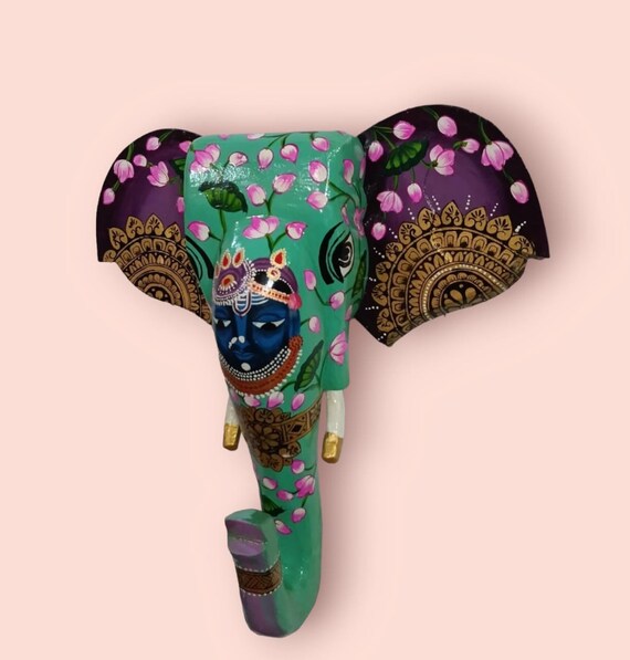 Indian Elephant Face Painting