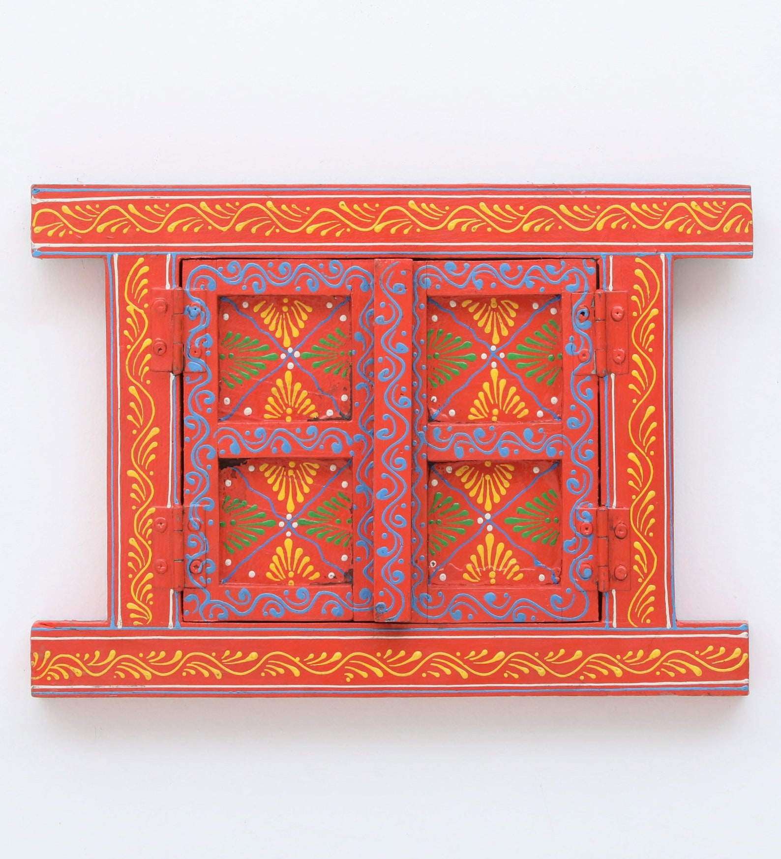 Indian Traditional Wooden Wall Hanging Window Home Decor/ Handmade ...