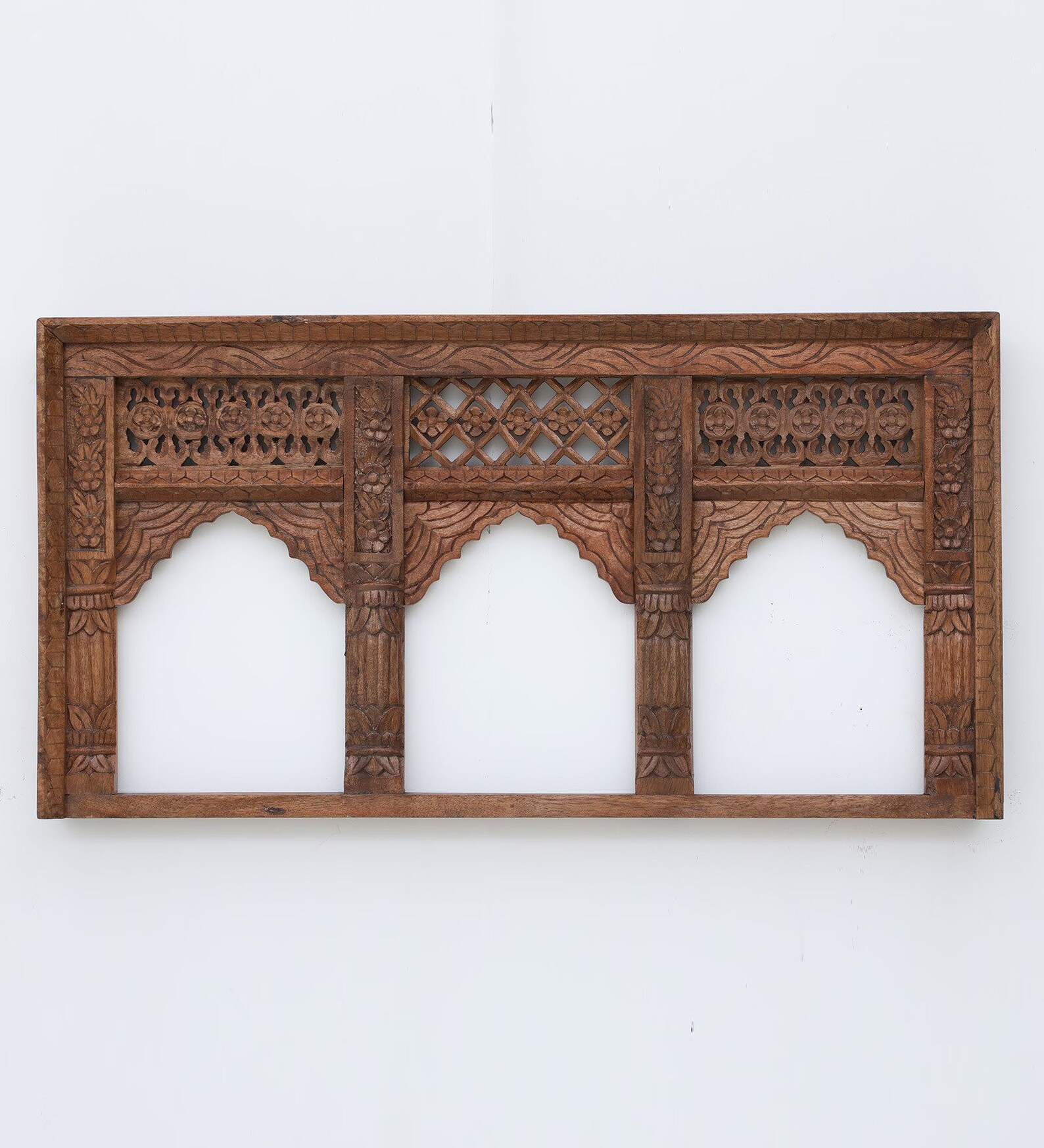 Hand-carved Solid Wood Jharokha Wall Hanging From India - Etsy