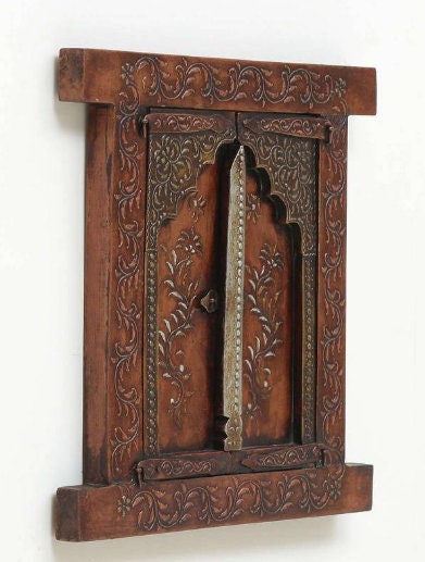 Indian Traditional Wooden Wall Hanging Window Home Decor/ Handmade ...