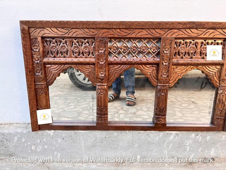Solid Wood Jharokha Hand Carved by Indian Artisians/ Handmade - Etsy