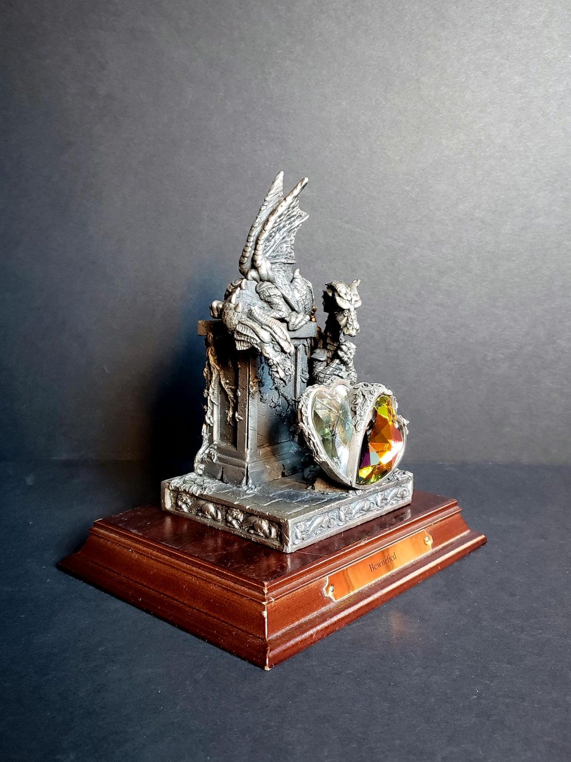 Bewitched, Tudor Mint, Myth and Magic Ninties Pewter Vintage Dragon ...
