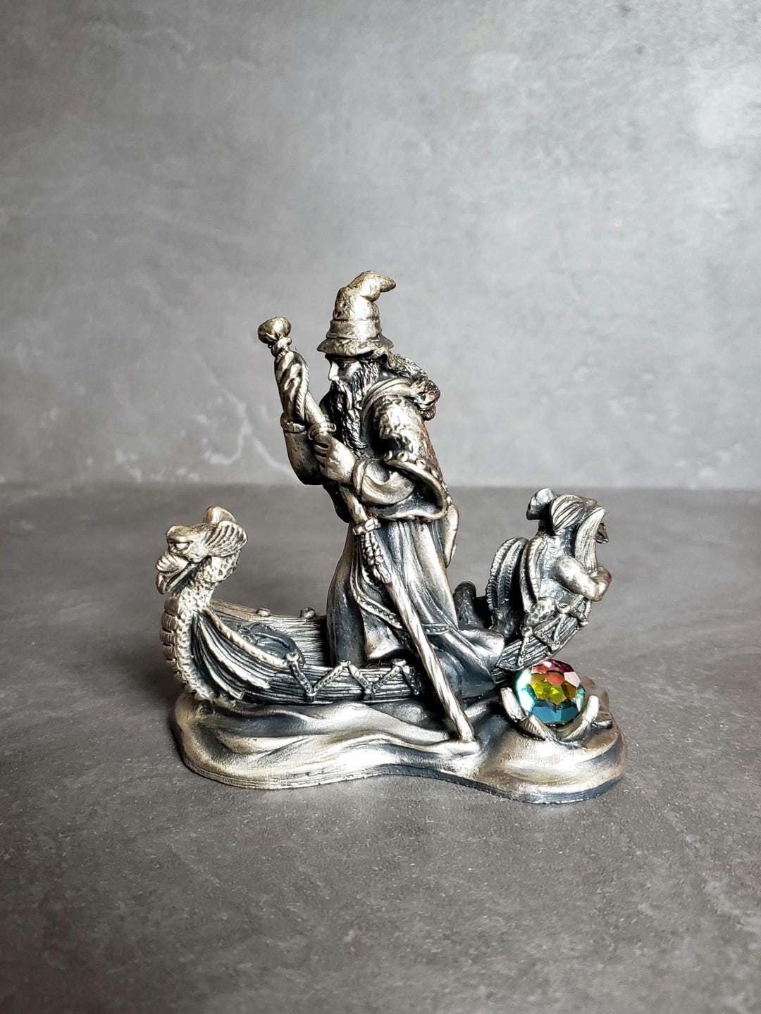 The Wizard of the Lake, the Tudor Mint Myth and Magic Vintage Pewter ...