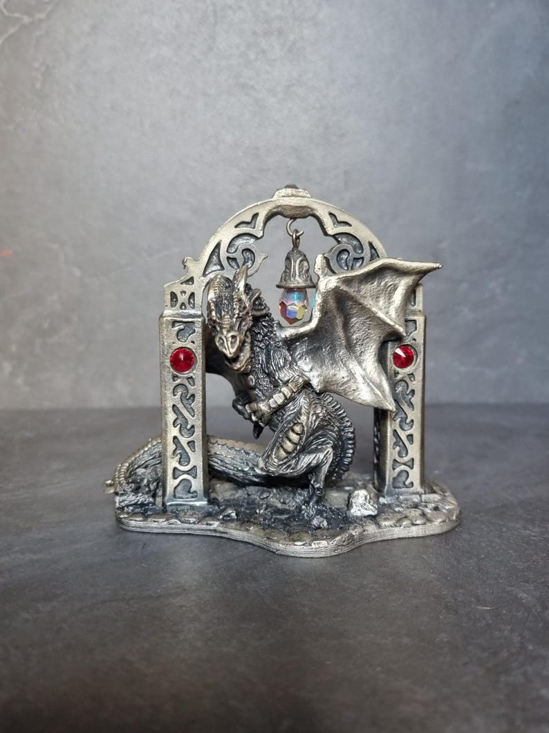 The Dragons Arch. the Tudor Mint 3802. Myth and Magic Vintage Pewter ...