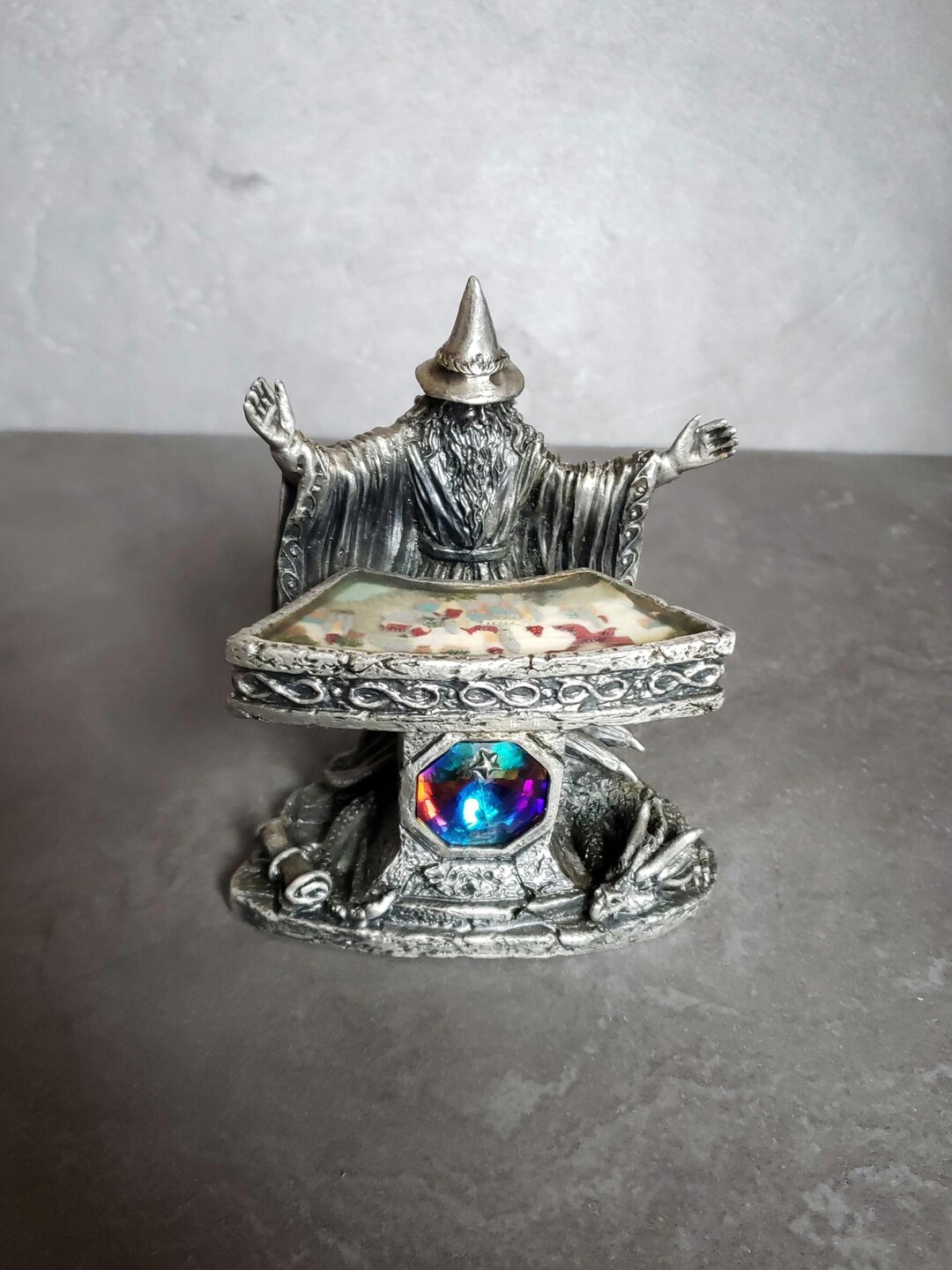 The Omnipotent Wizard 3869, Tudor Mint Myth and Magic Vintage Pewter ...