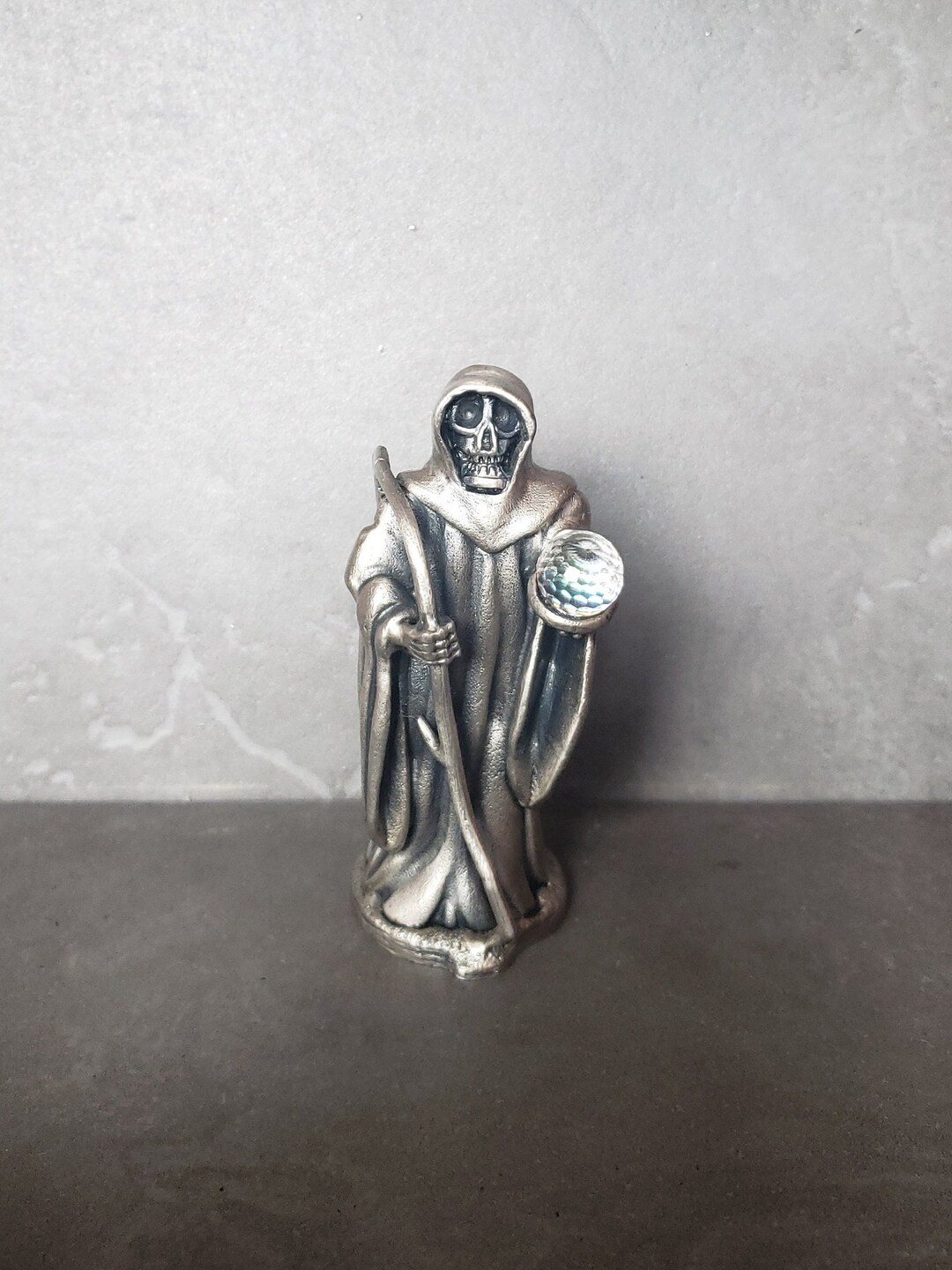 The Grim Reaper. the Tudor Mint, Myth and Magic Ninties Vintage Pewter ...