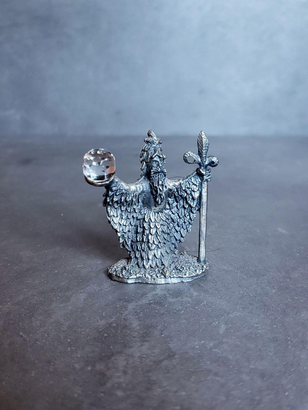 The Air Wizard. Tudor Mint. Miniature Myth and Magic Vintage Pewter ...