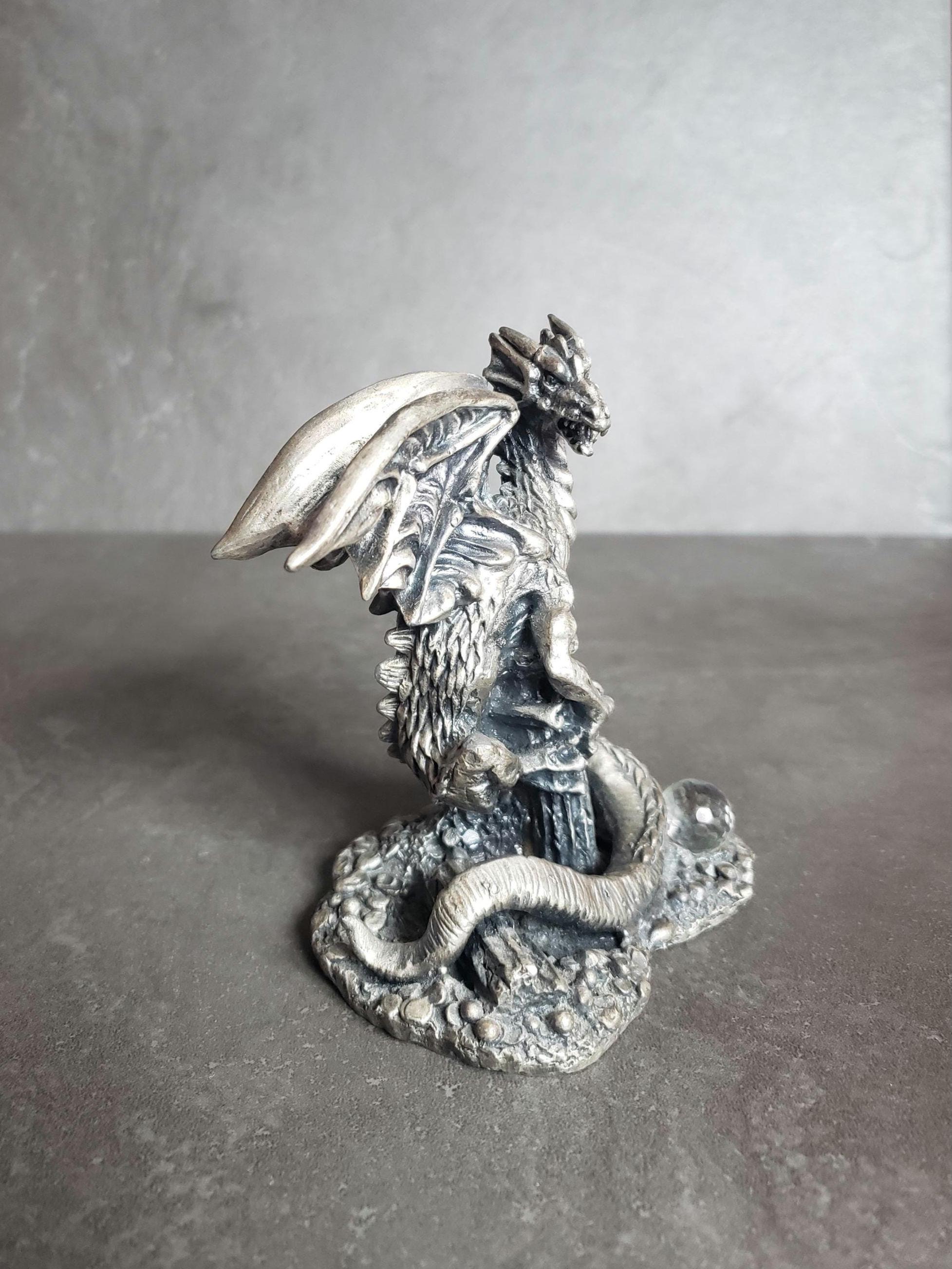 The Lookout, the Tudor Mint Myth and Magic Pewter Vintage Dragon With ...