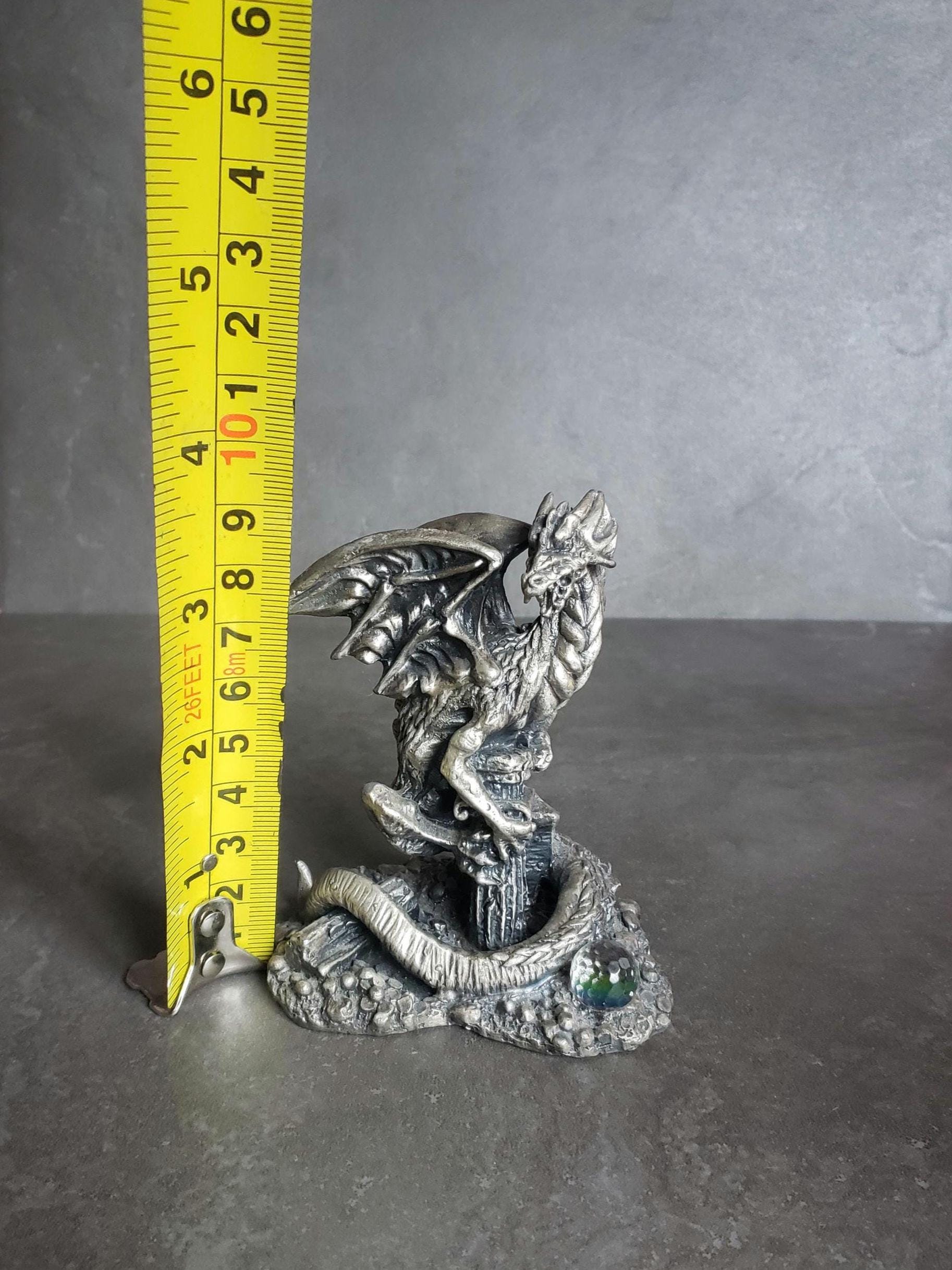 The Lookout, the Tudor Mint Myth and Magic Pewter Vintage Dragon With ...