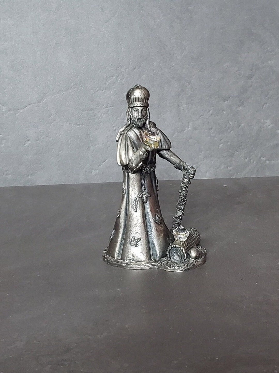 The Earth Wizard. Myth and Magic Vintage Pewter Ninties Collectable ...