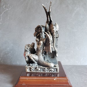 Bewitched, Tudor Mint, Myth and Magic Ninties Pewter Vintage Dragon ...