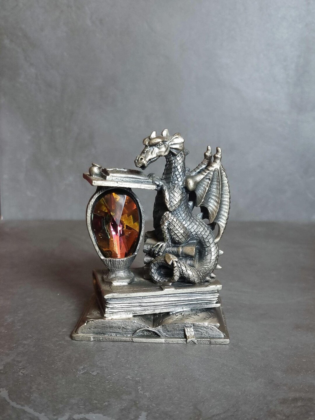 The Studious Dragon 3130, the Tudor Mint Myth and Magic Vintage Pewter ...