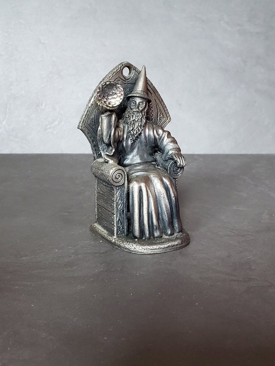 The Master Wizard, Myth and Magic the Tudor Mint Pewter Vintage Wizard ...