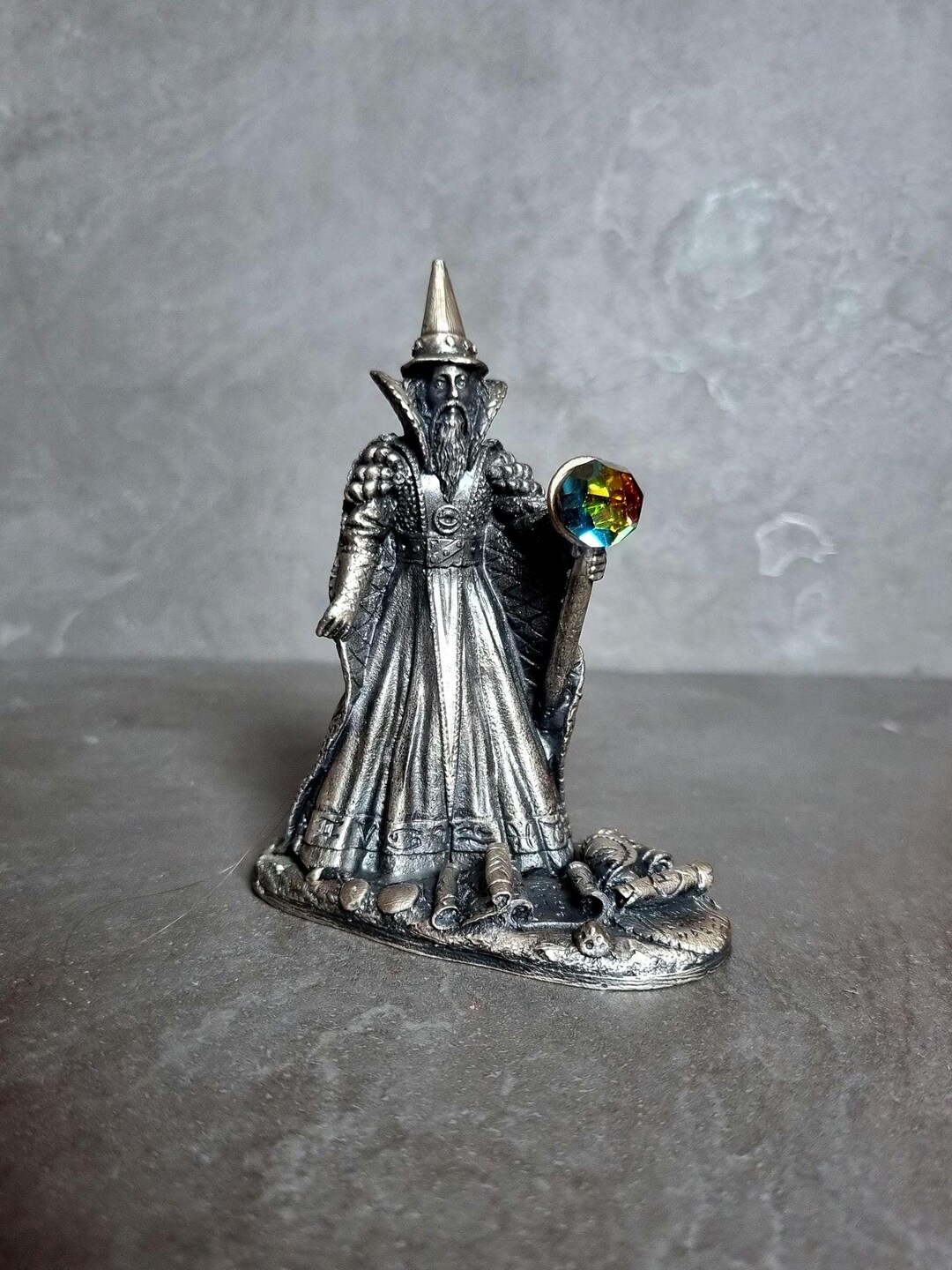 The Wizard of the Future 3081. Myth and Magic Vintage Pewter Wizard ...