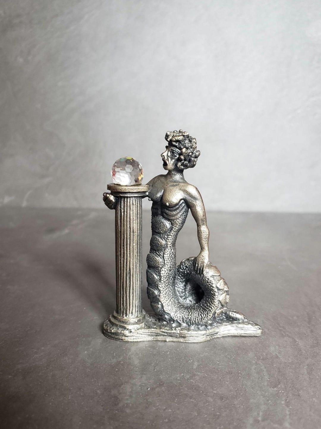 The Gorgon Medusa. Tudor Mint, Myth and Magic Vintage Pewter ...