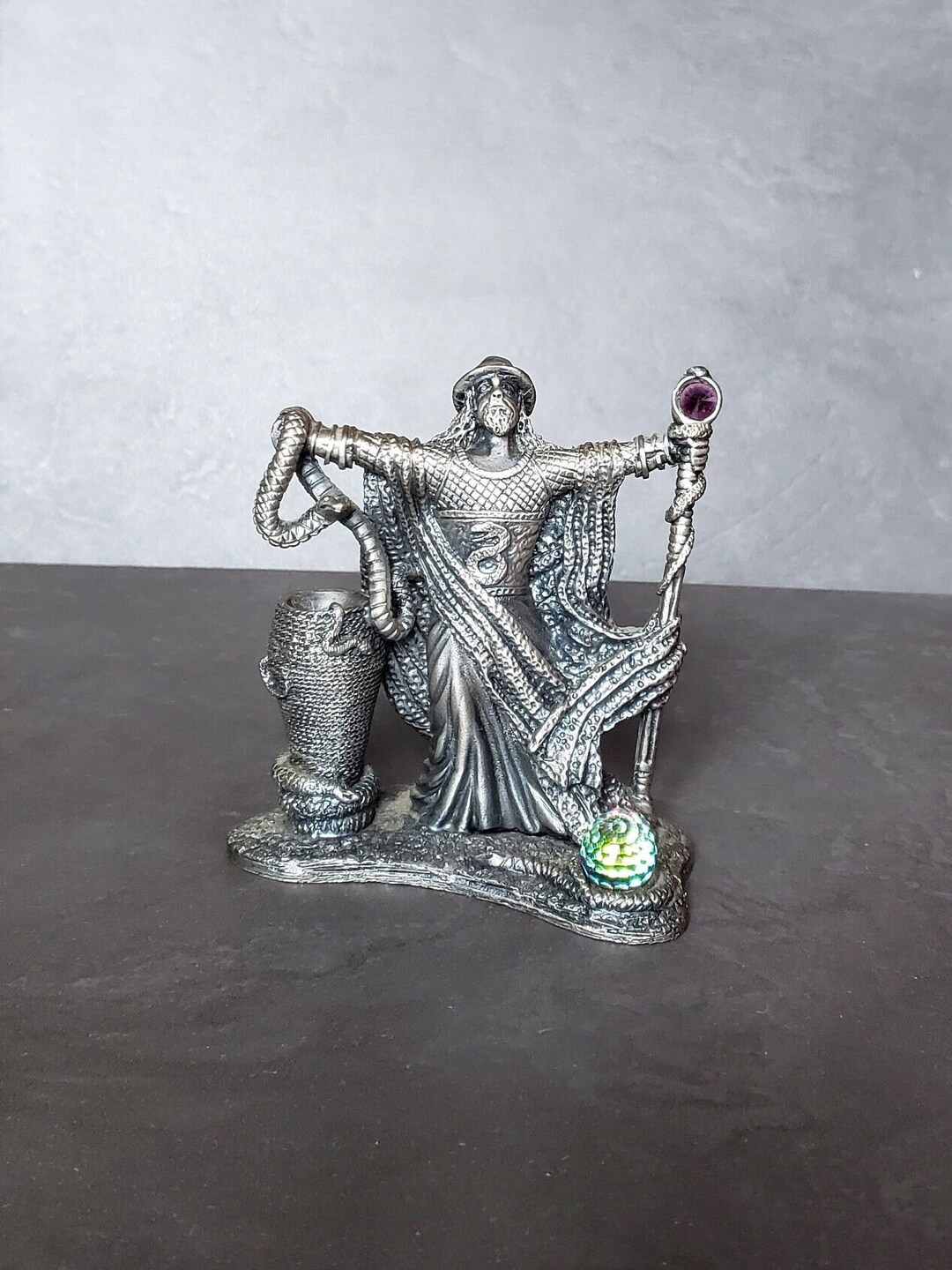 The Wizard of the Serpents 3100. Myth and Magic the Tudor Mint Pewter ...