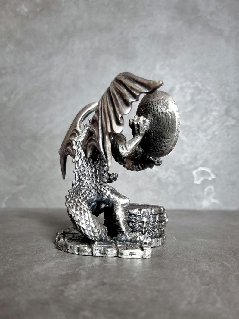 The Forbidden Well 3961, Tudor Mint Myth and Magic Vintage Pewter ...