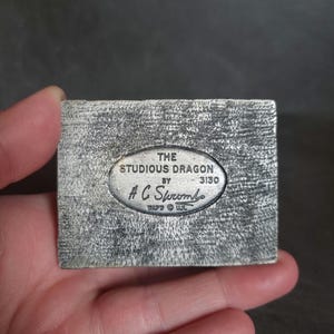 The Studious Dragon 3130, the Tudor Mint Myth and Magic Vintage Pewter ...