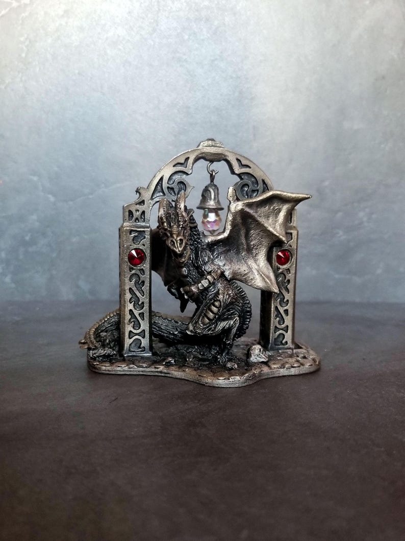 The Dragons Arch. the Tudor Mint 3802. Myth and Magic Vintage Pewter ...