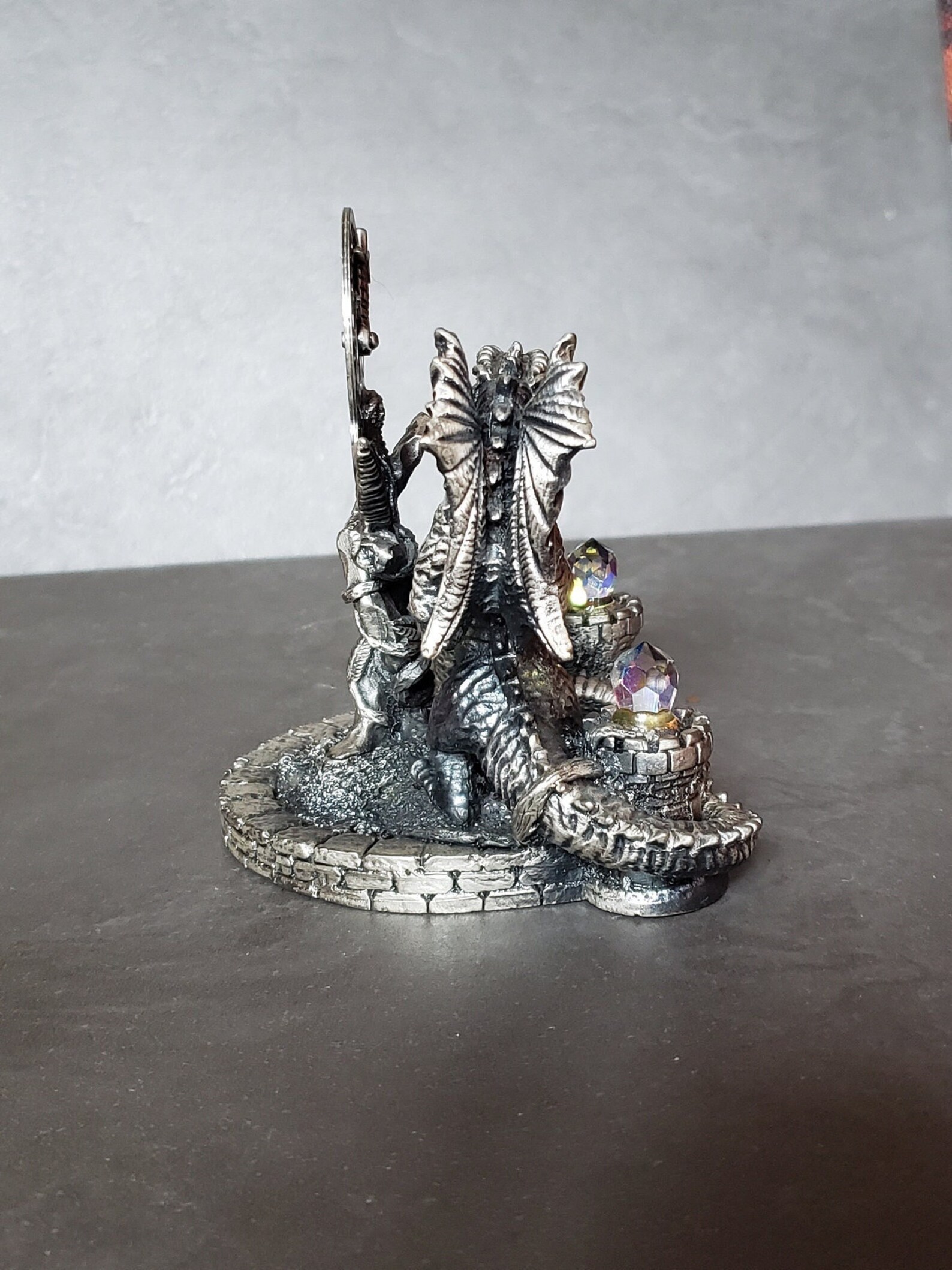 The Timekeepers, 3812, Tudor Mint Myth and Magic Vintage Pewter Dragon ...