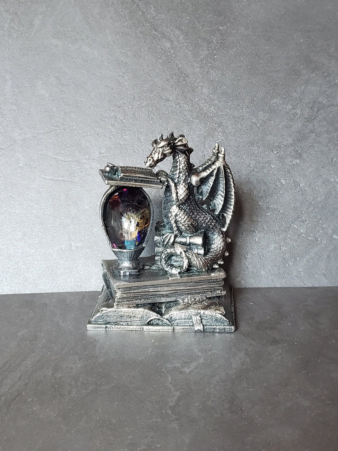The Studious Dragon 3130, the Tudor Mint Myth and Magic Vintage Pewter ...