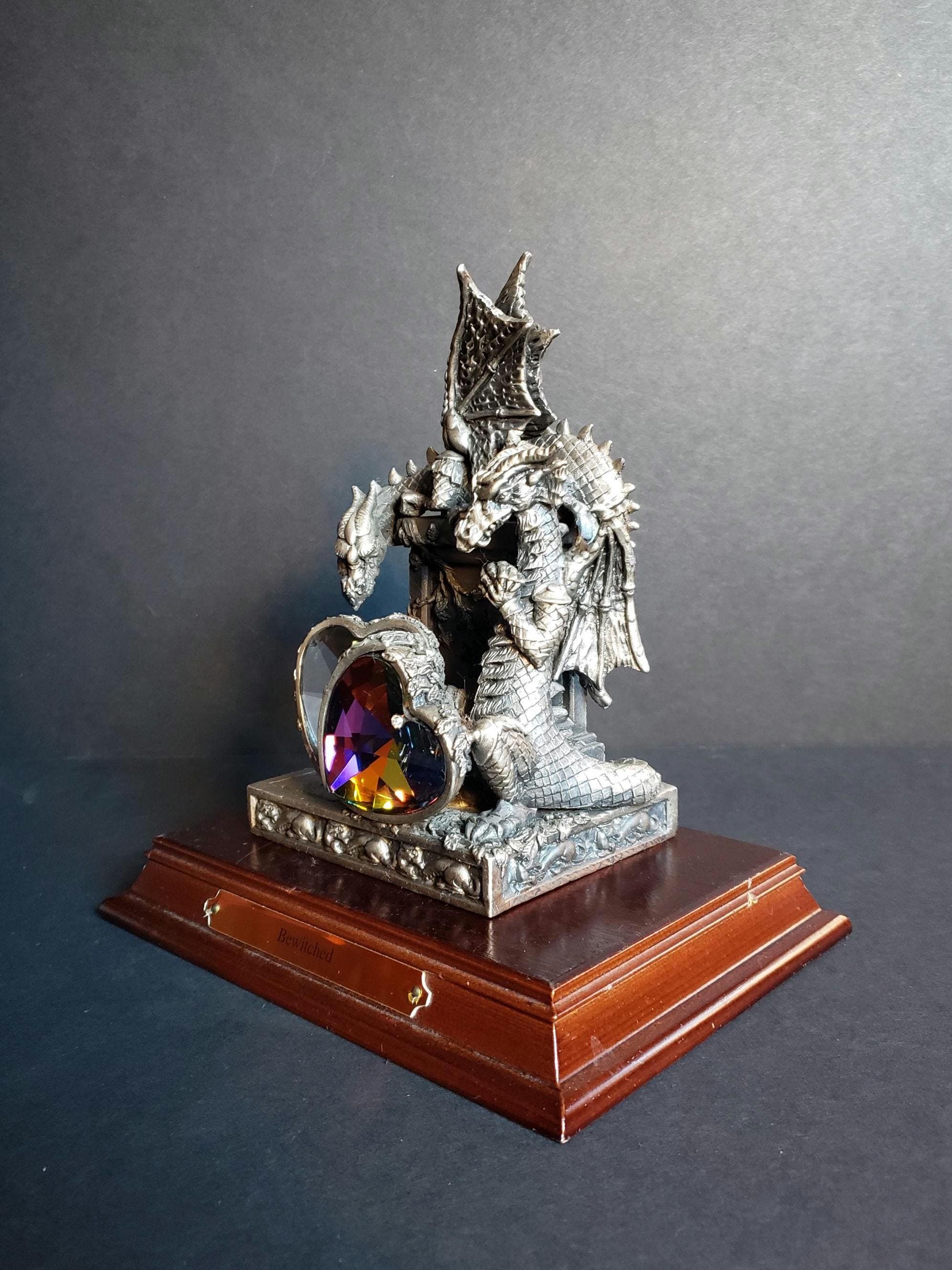 Bewitched, Tudor Mint, Myth and Magic Ninties Pewter Vintage Dragon ...