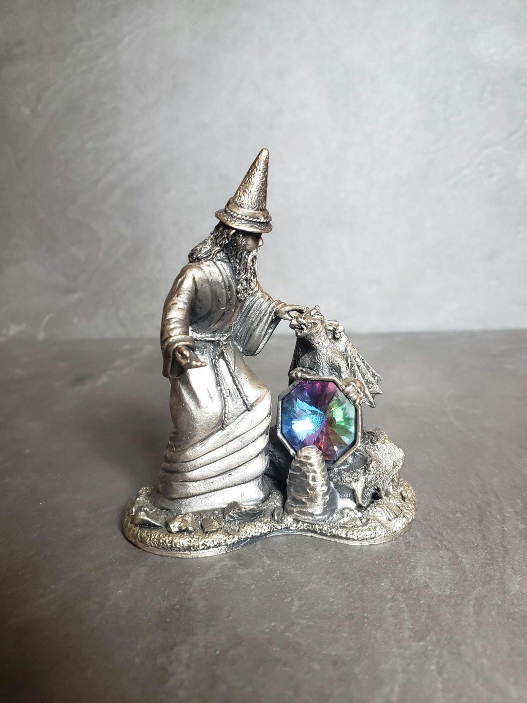The Wizards Best Friend. Tudor Mint 3133. Myth and Magic Vintage Pewter ...