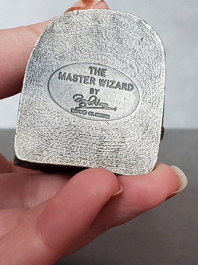The Master Wizard, Myth and Magic the Tudor Mint Pewter Vintage Wizard ...