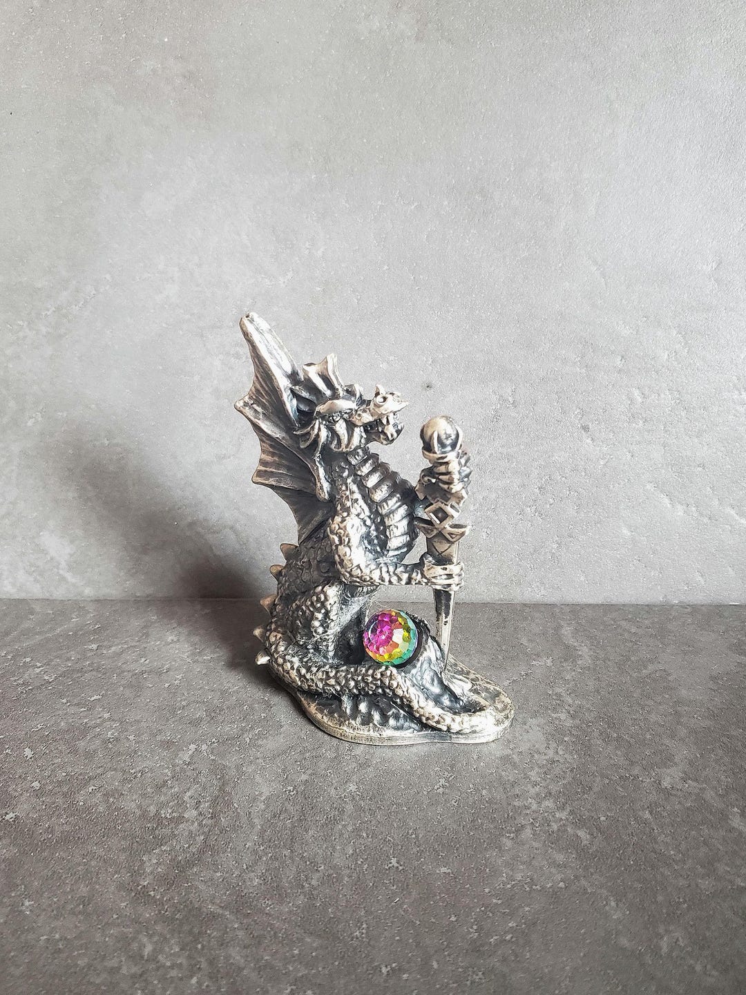 The Regal Dragon, Tudor Mint, Myth and Magic Pewter Ninties Vintage ...