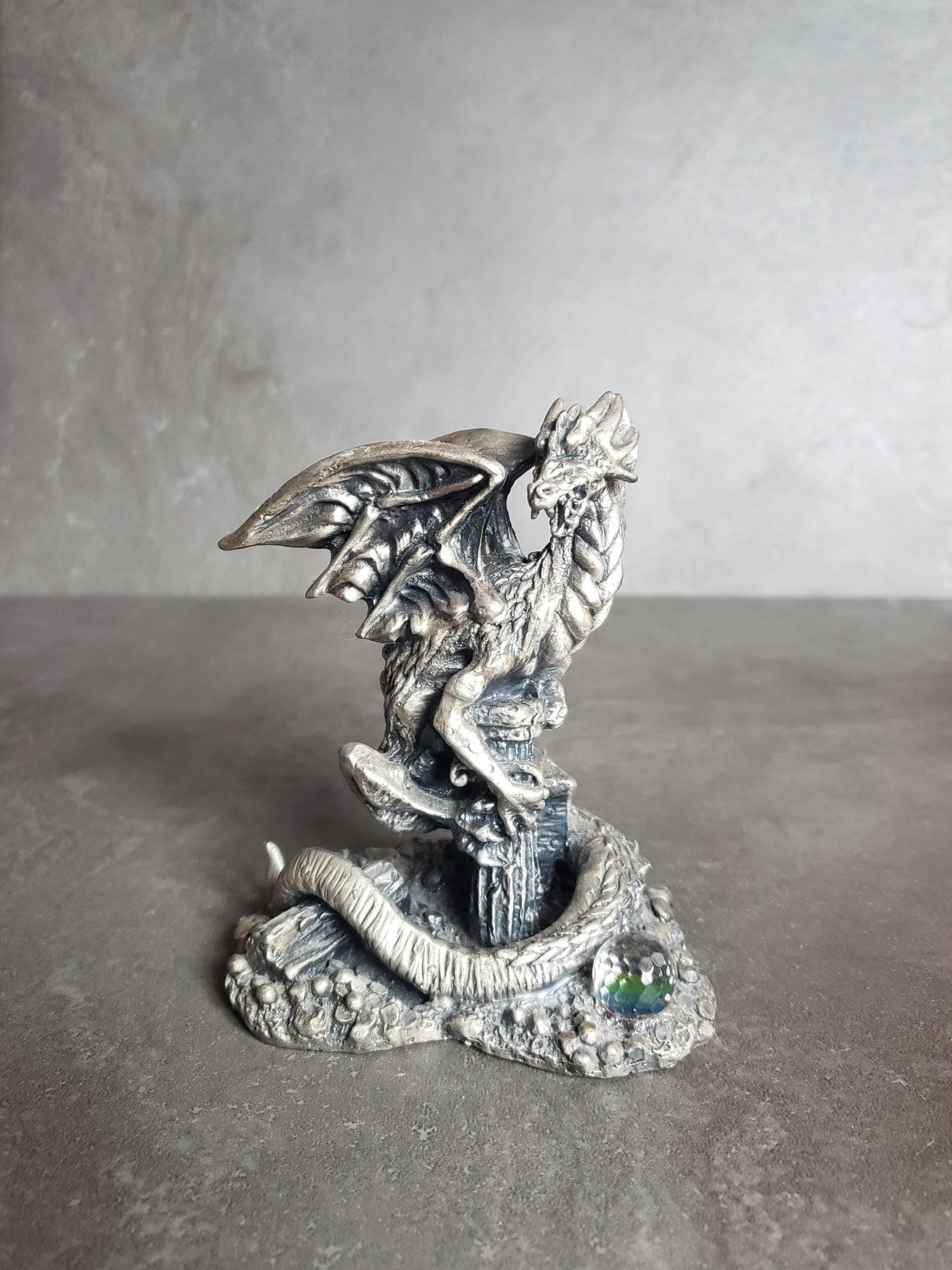 The Lookout, the Tudor Mint Myth and Magic Pewter Vintage Dragon With ...