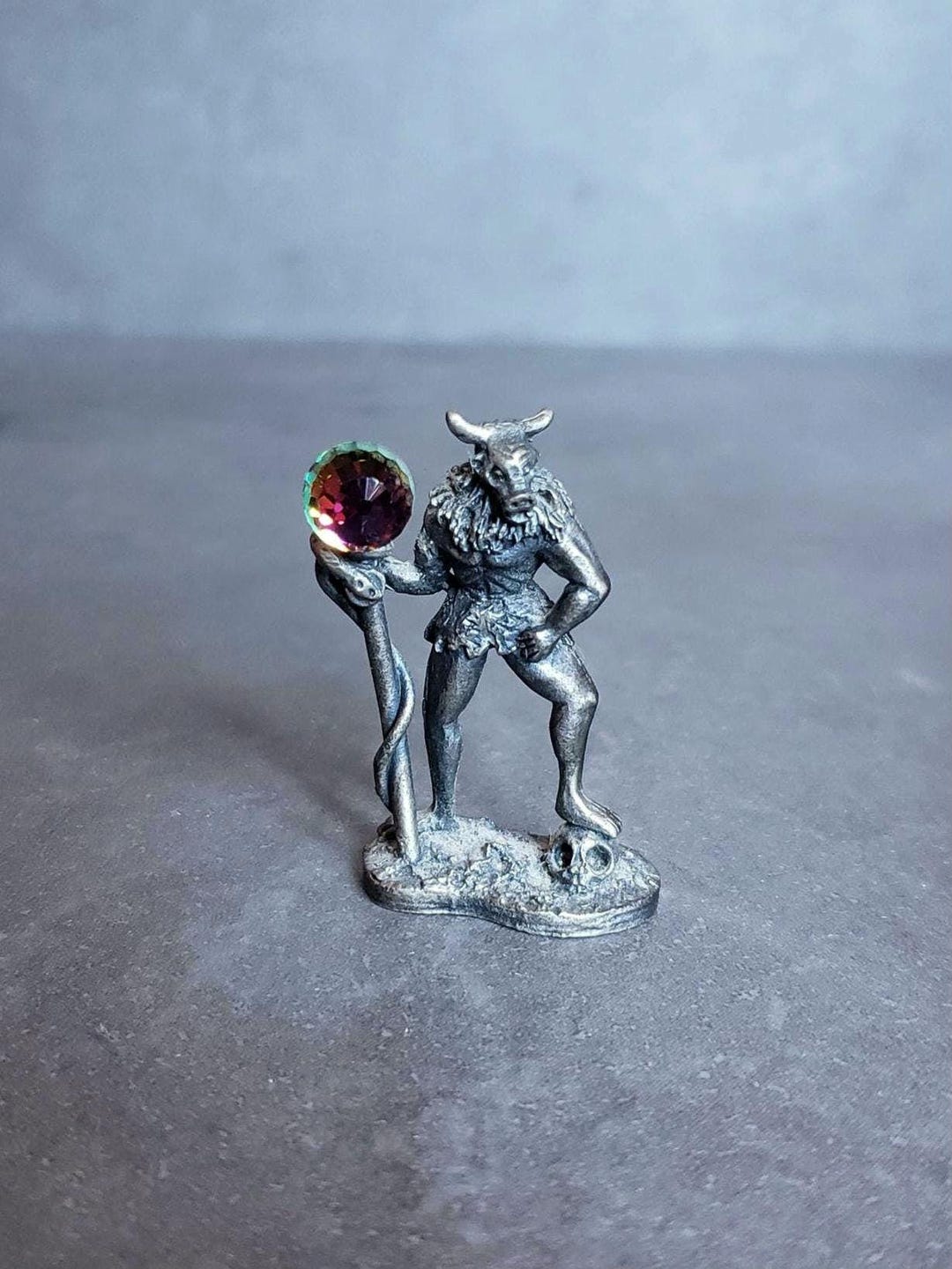 The Minotaur. Tudor Mint. Myth and Magic Vintage Pewter Collectable ...