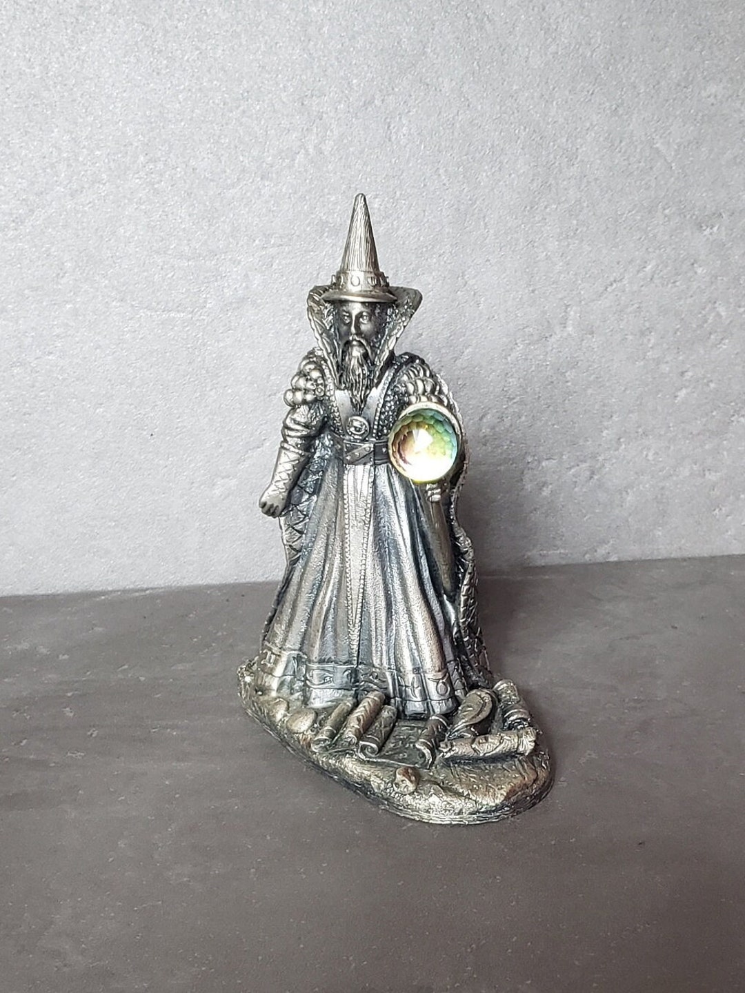 The Wizard of the Future 3081. Myth and Magic Vintage Pewter Wizard ...