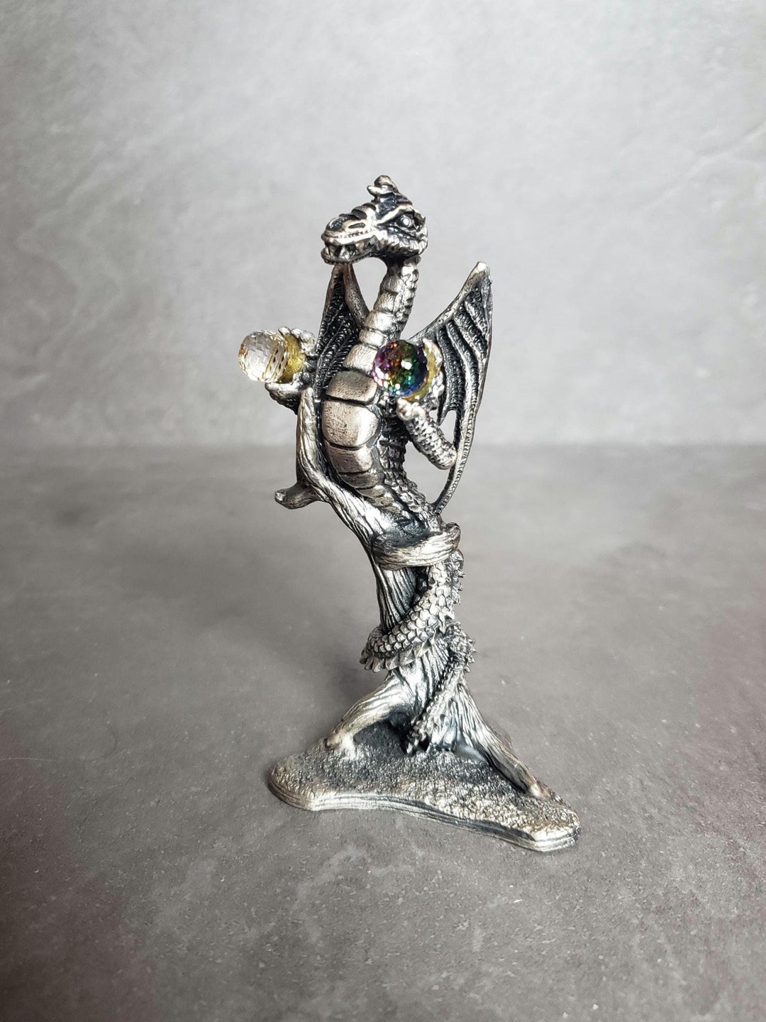 The Oriental Dragon. Tudor Mint. Myth and Magic Vintage Pewter ...