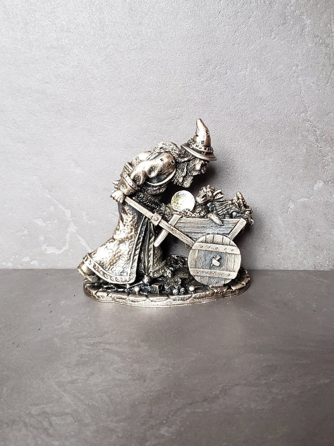 Behave! 3156, Myty and Magic Vintage Pewter Collectable Wizard and ...