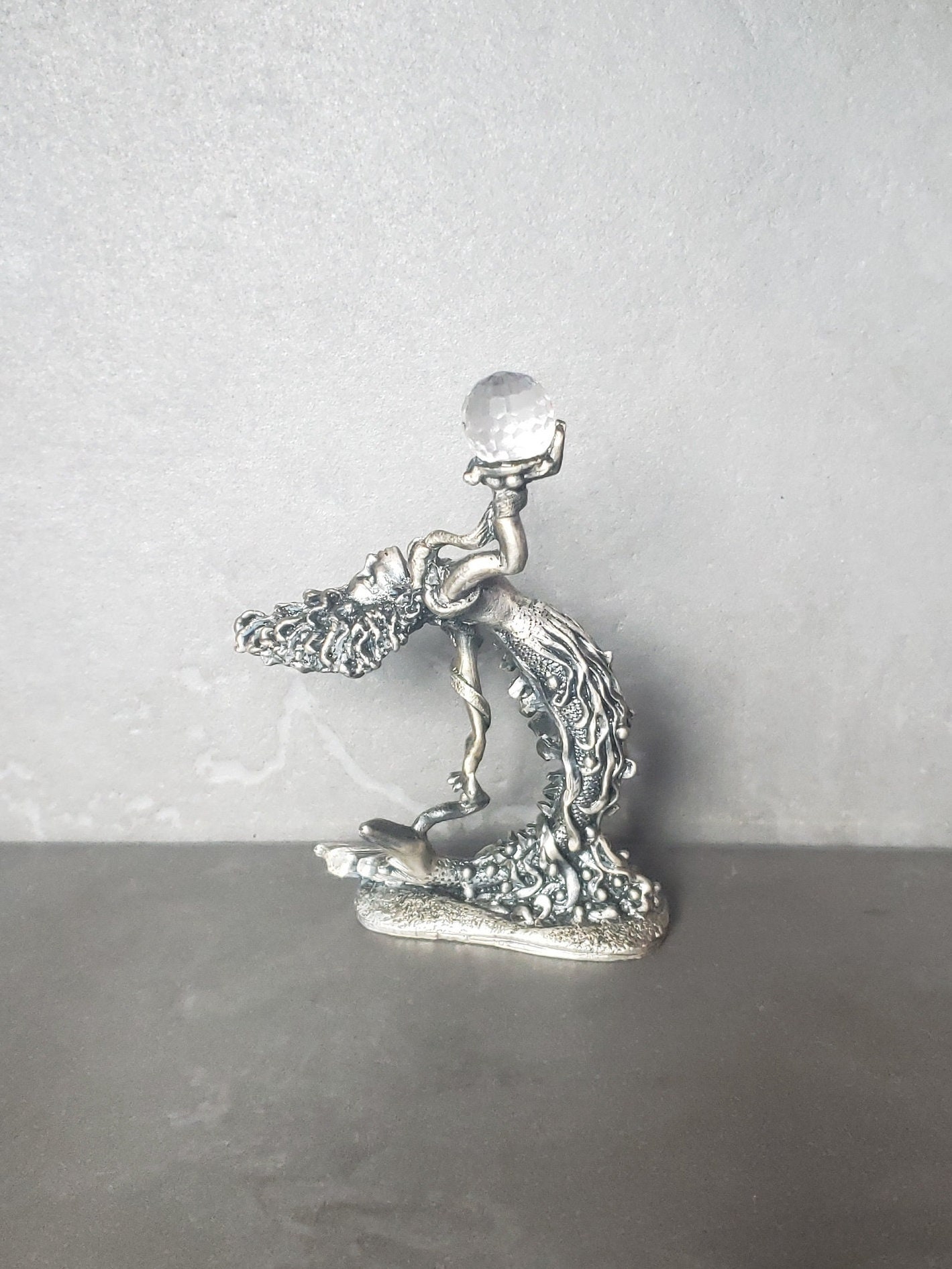 The Siren, Myth and Magic Vintage Pewter Ninties Collectable Mermaid ...
