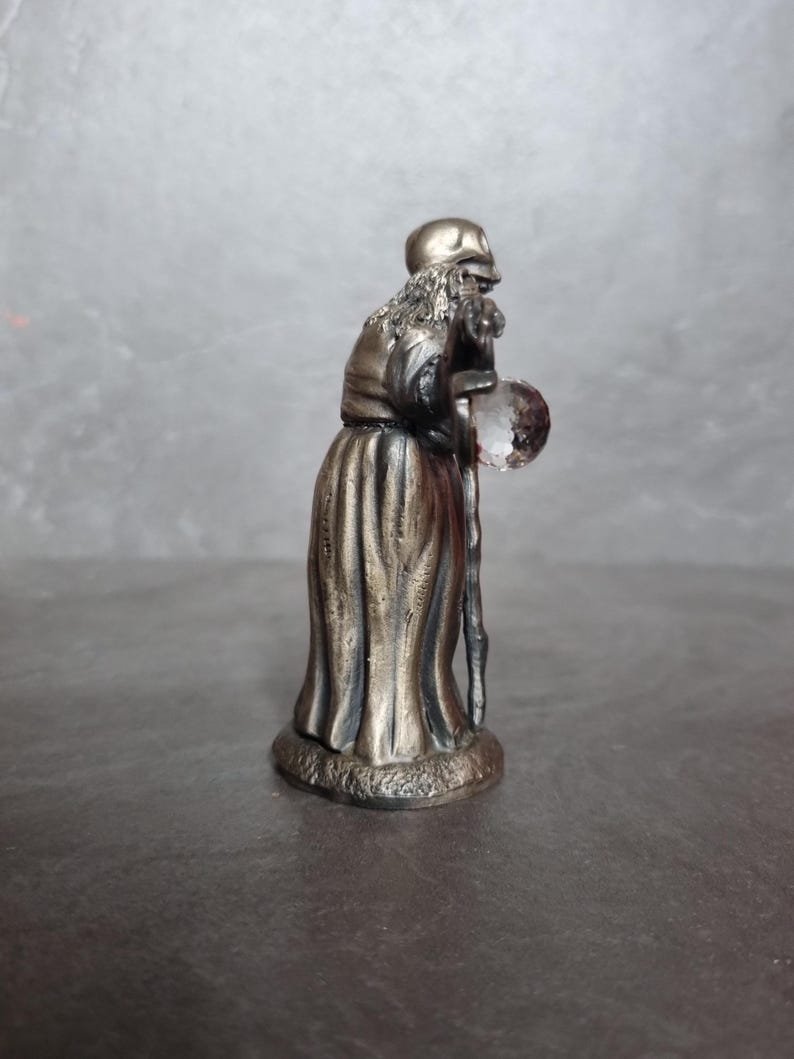 The Old Hag. Tudor Mint. Myth and Magic Vintage Pewter Collectable ...