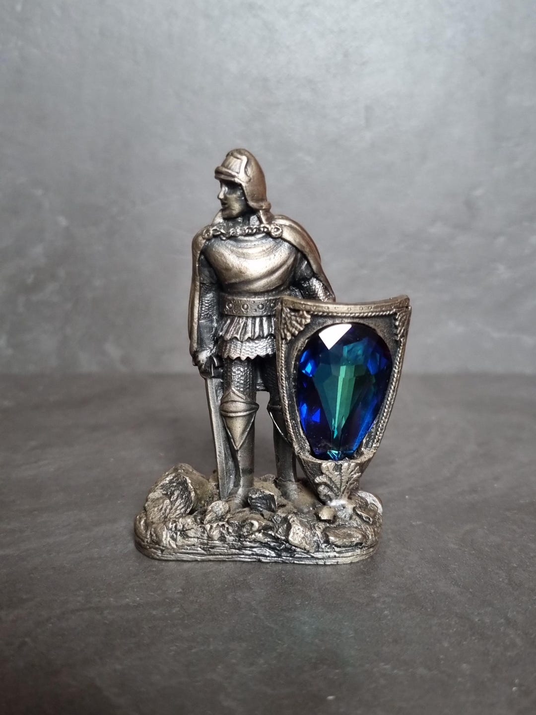 Sir Lancelot Fantasy and Legend the Tudor Mint Knight With Crystal ...