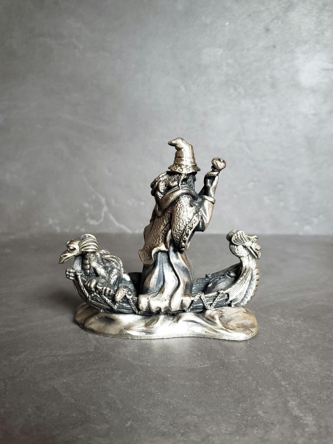 The Wizard of the Lake, the Tudor Mint Myth and Magic Vintage Pewter ...
