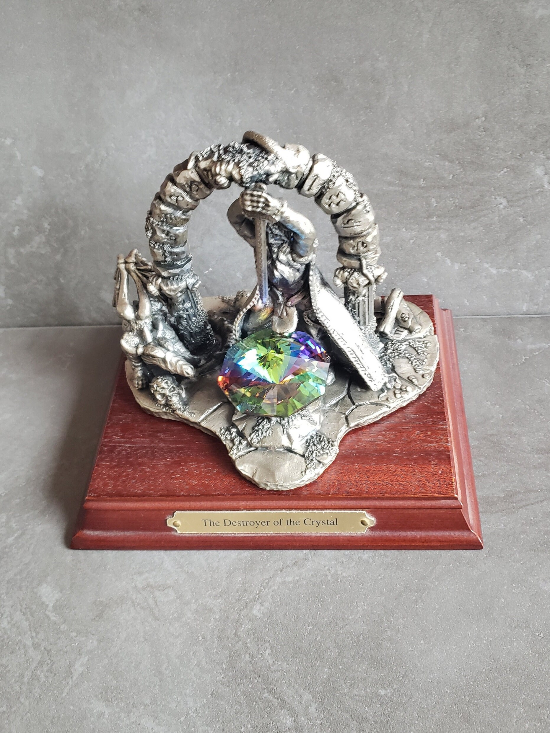 The Destroyer of the Crystal, the Tudor Mint, Myth and Magic Pewter ...