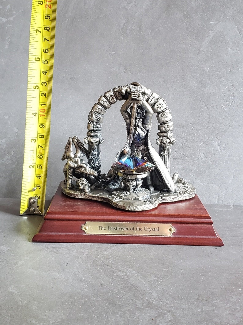 The Destroyer of the Crystal, the Tudor Mint, Myth and Magic Pewter ...