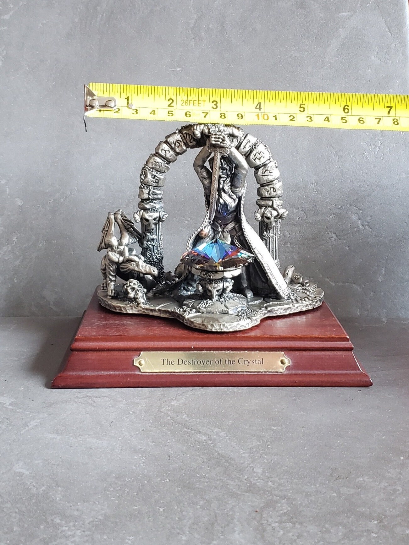 The Destroyer of the Crystal, the Tudor Mint, Myth and Magic Pewter ...
