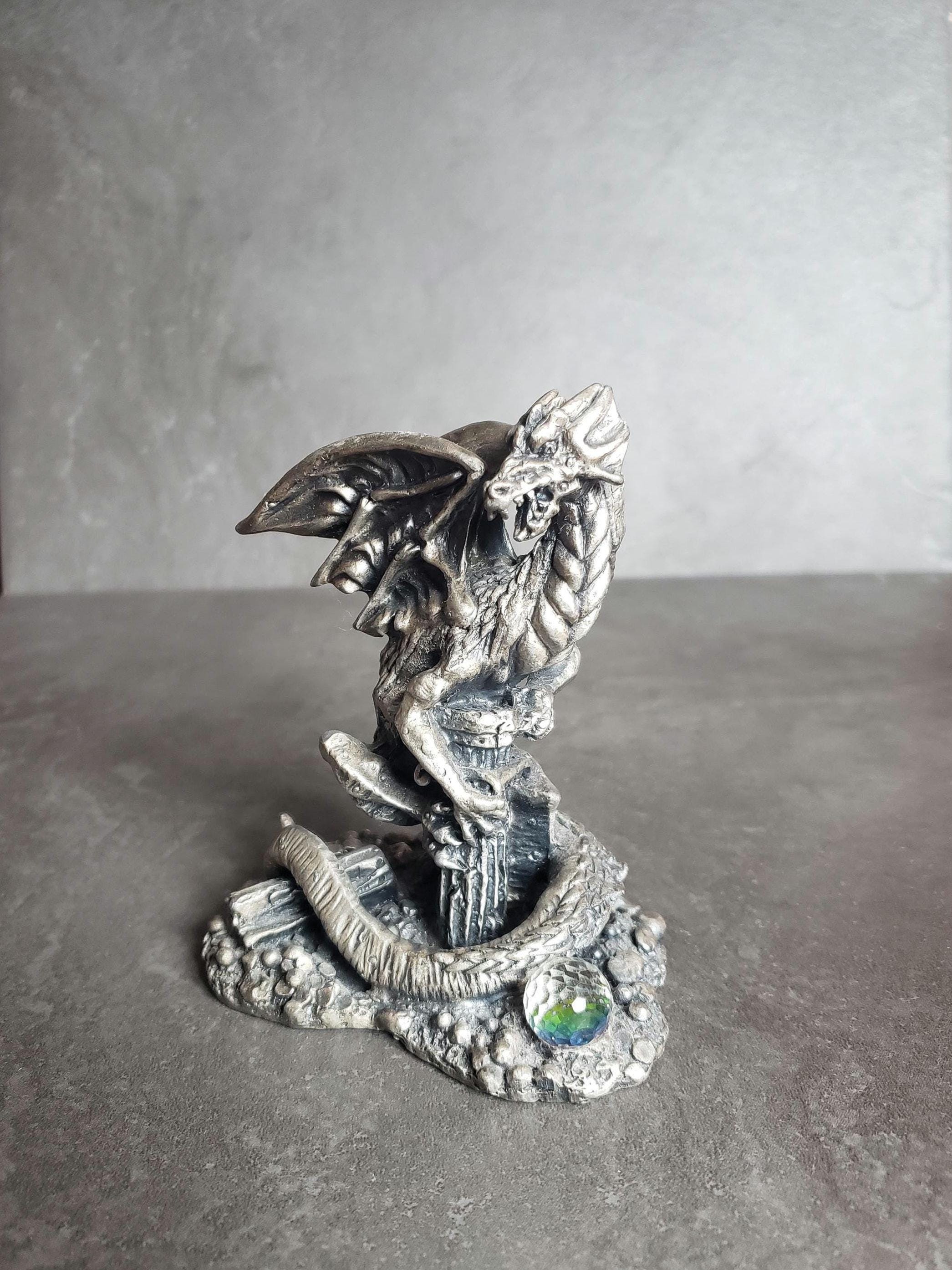 The Lookout, the Tudor Mint Myth and Magic Pewter Vintage Dragon With ...