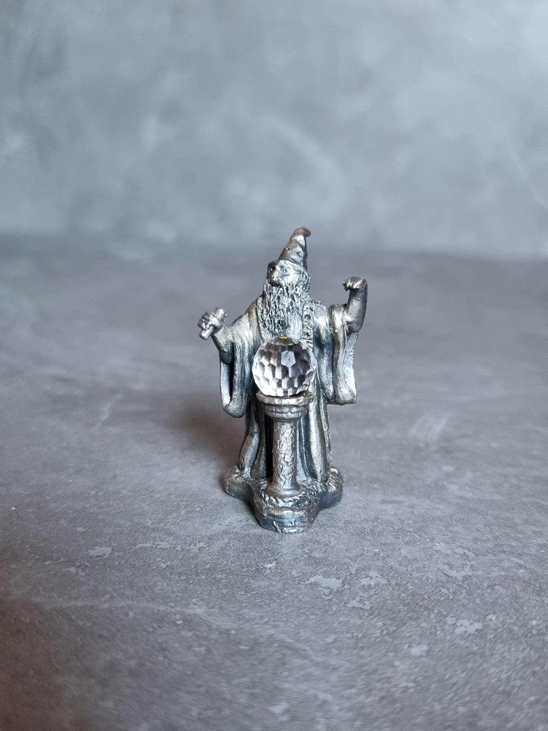 The Incantation. Miniature Myth and Magic Vintage Pewter Collectable ...