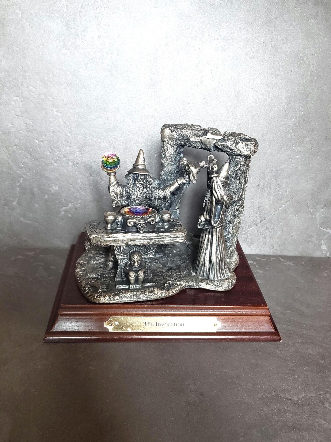 The Invocation 3319, Tudor Mint Myth and Magic Vintage Pewter ...