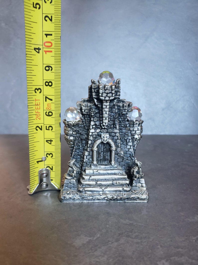 The Dragons Castle, Tudor Mint 3108, Myth and Magic Vintage Pewter ...