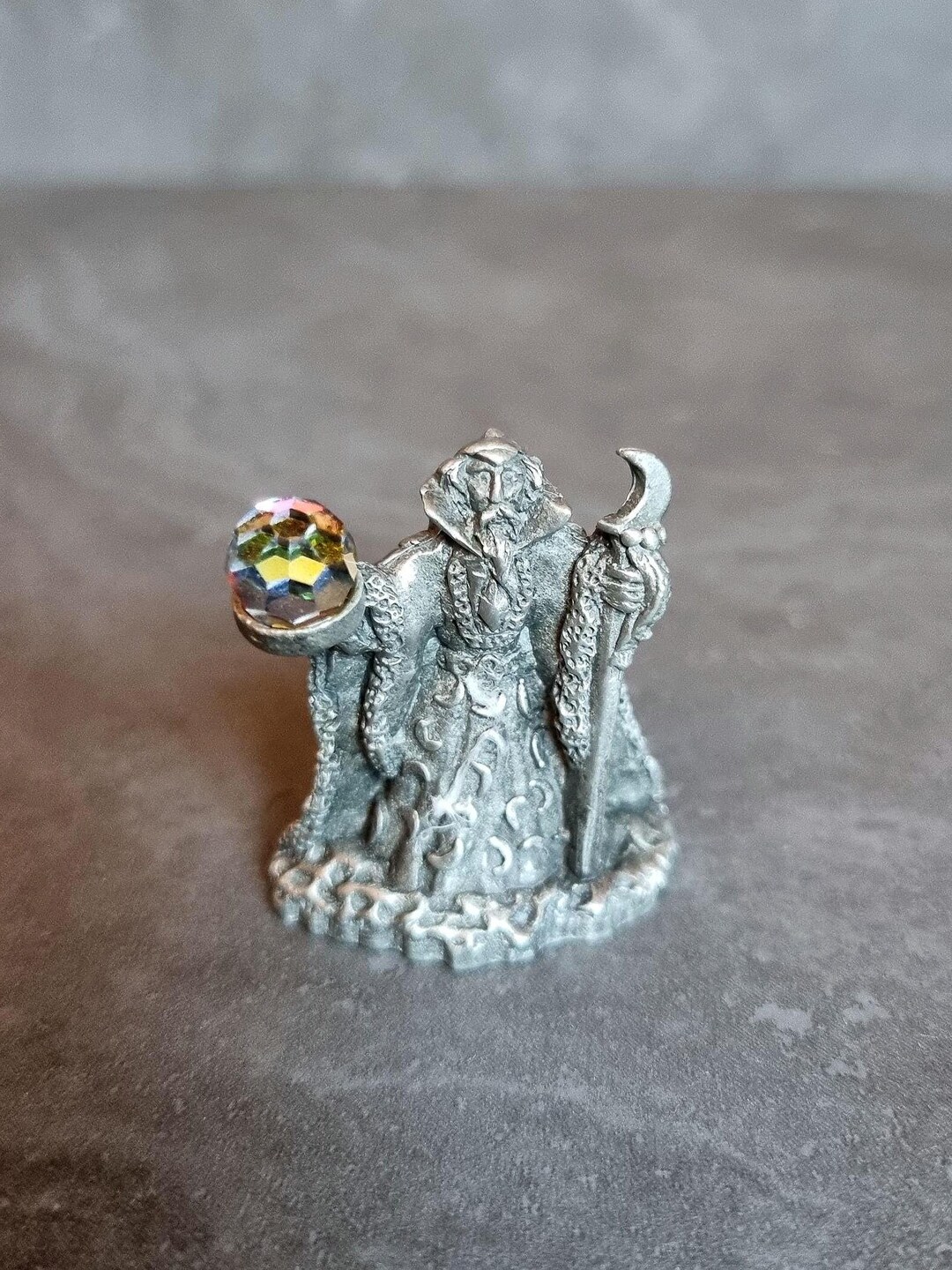 Moon Wizard. Tudor Mint 3549. Miniature Myth and Magic Vintage Pewter ...
