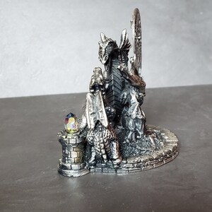 The Timekeepers, 3812, Tudor Mint Myth and Magic Vintage Pewter Dragon ...