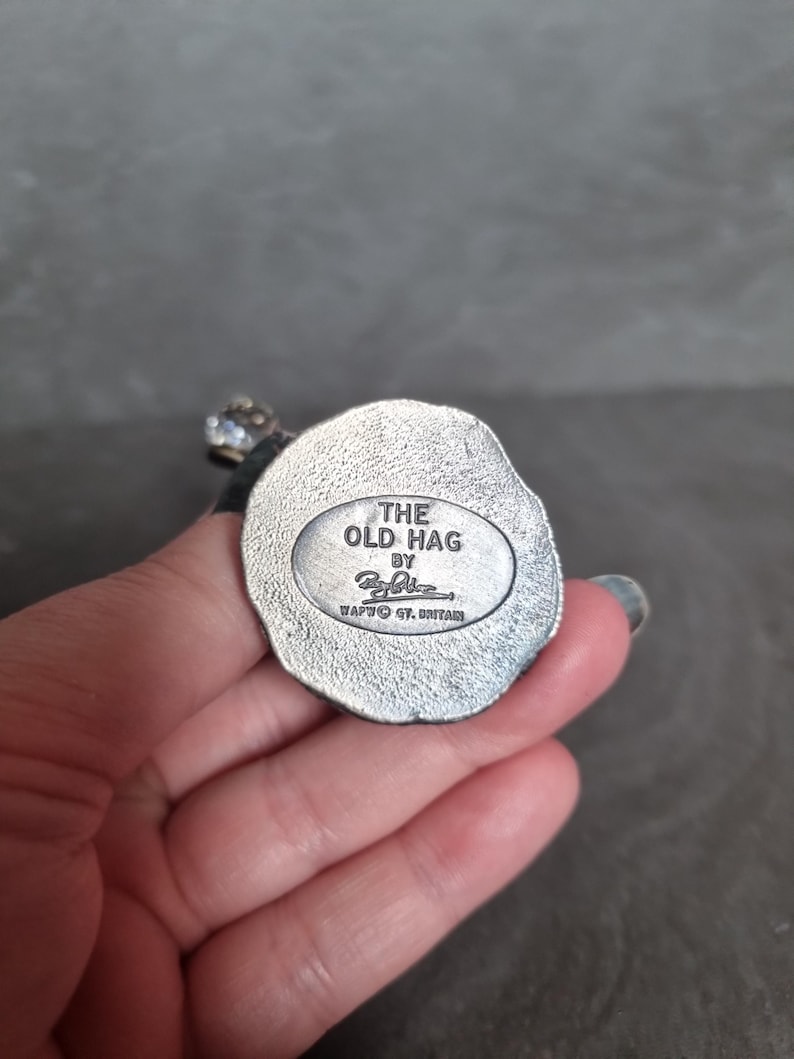 The Old Hag. Tudor Mint. Myth and Magic Vintage Pewter Collectable ...