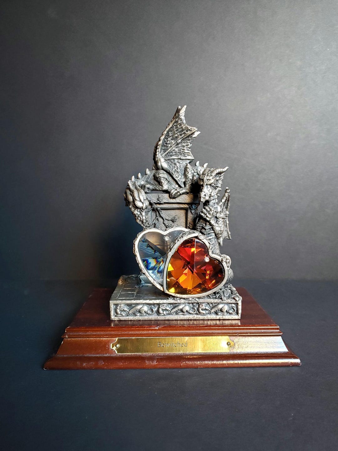 Bewitched, Tudor Mint, Myth and Magic Ninties Pewter Vintage Dragon ...